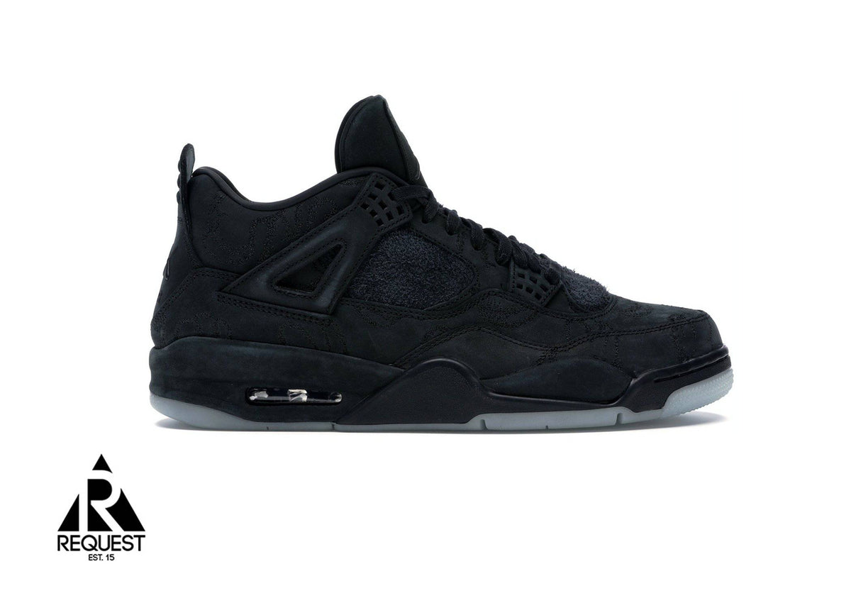 Air Jordan 4 Retro Kaws "Black"