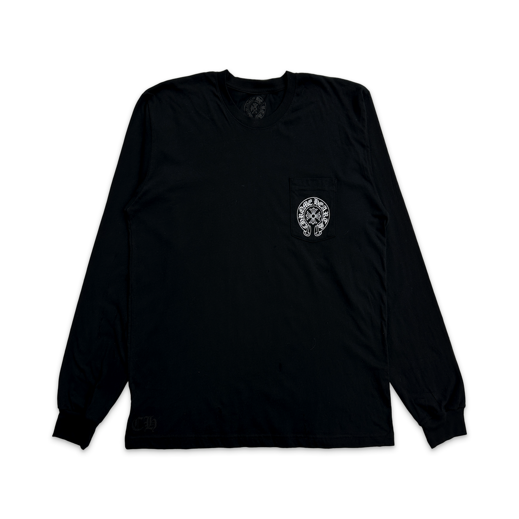 Aspen Horseshoe Logo L/S Tee "Black"