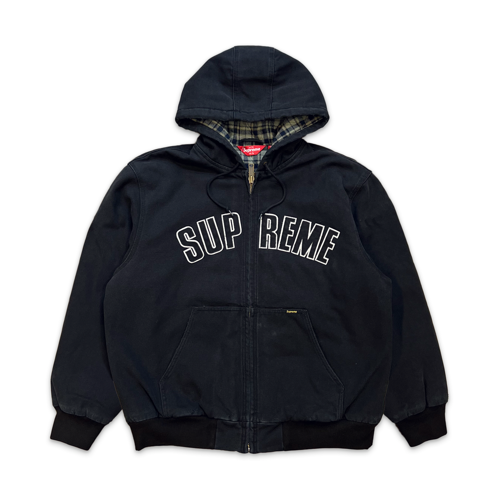 Reflective Arc Hooded Work Jacket FW25 "Black"
