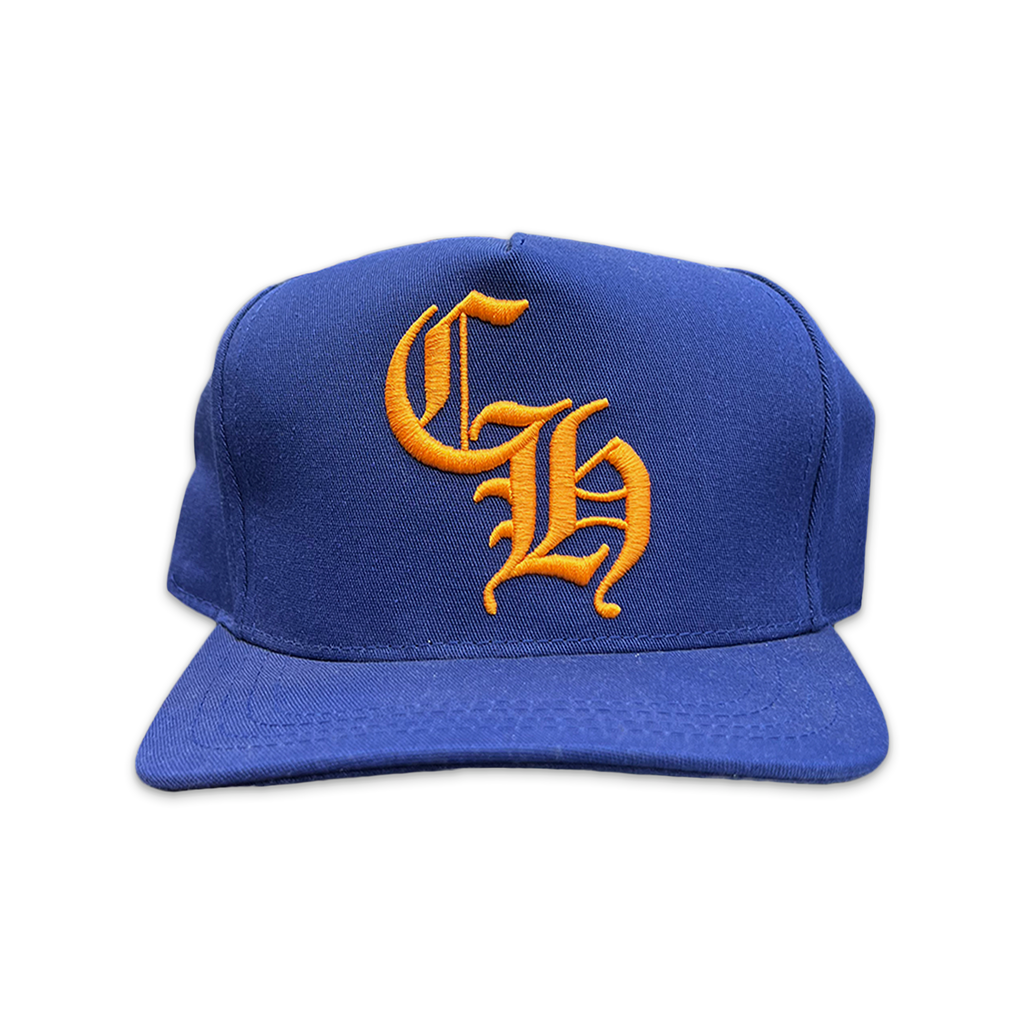 Baseball Snapback Hat "Blue/Yellow"