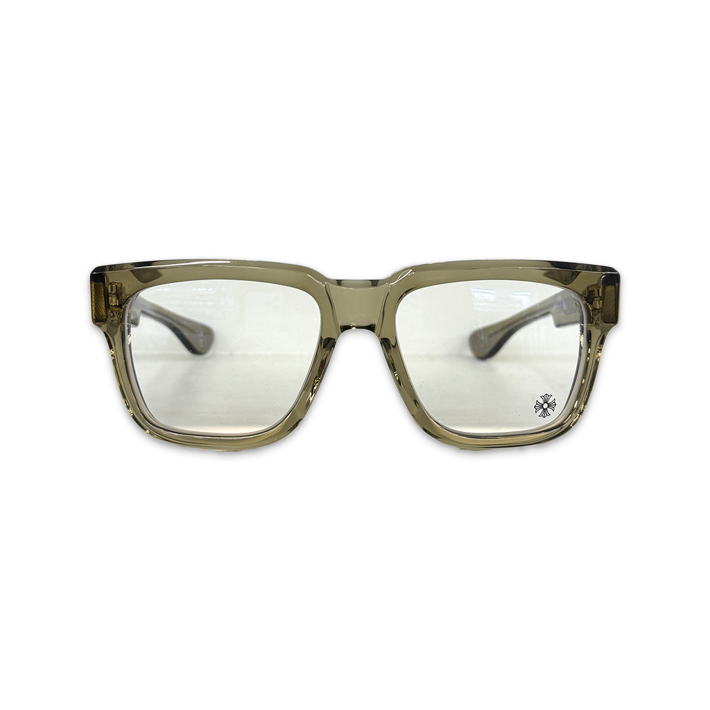 Box Officer Glasses "Transparent Brown/Silver"