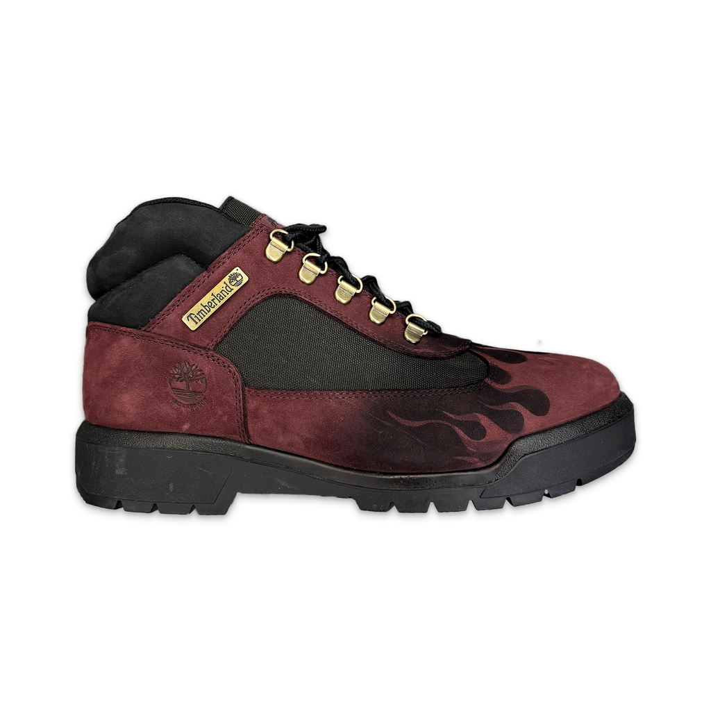 Timberland Field Boot "Burgundy Black Flames"