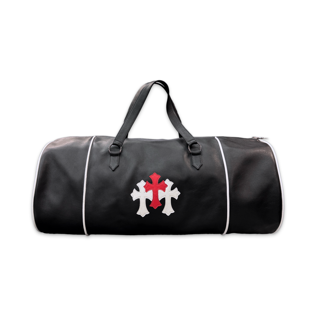 XL Triple Cross Duffle Bag "Black"