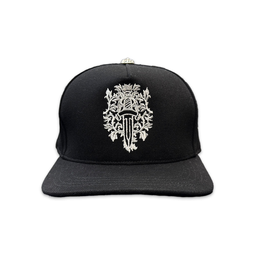 Dagger Denim Baseball Hat "Black"