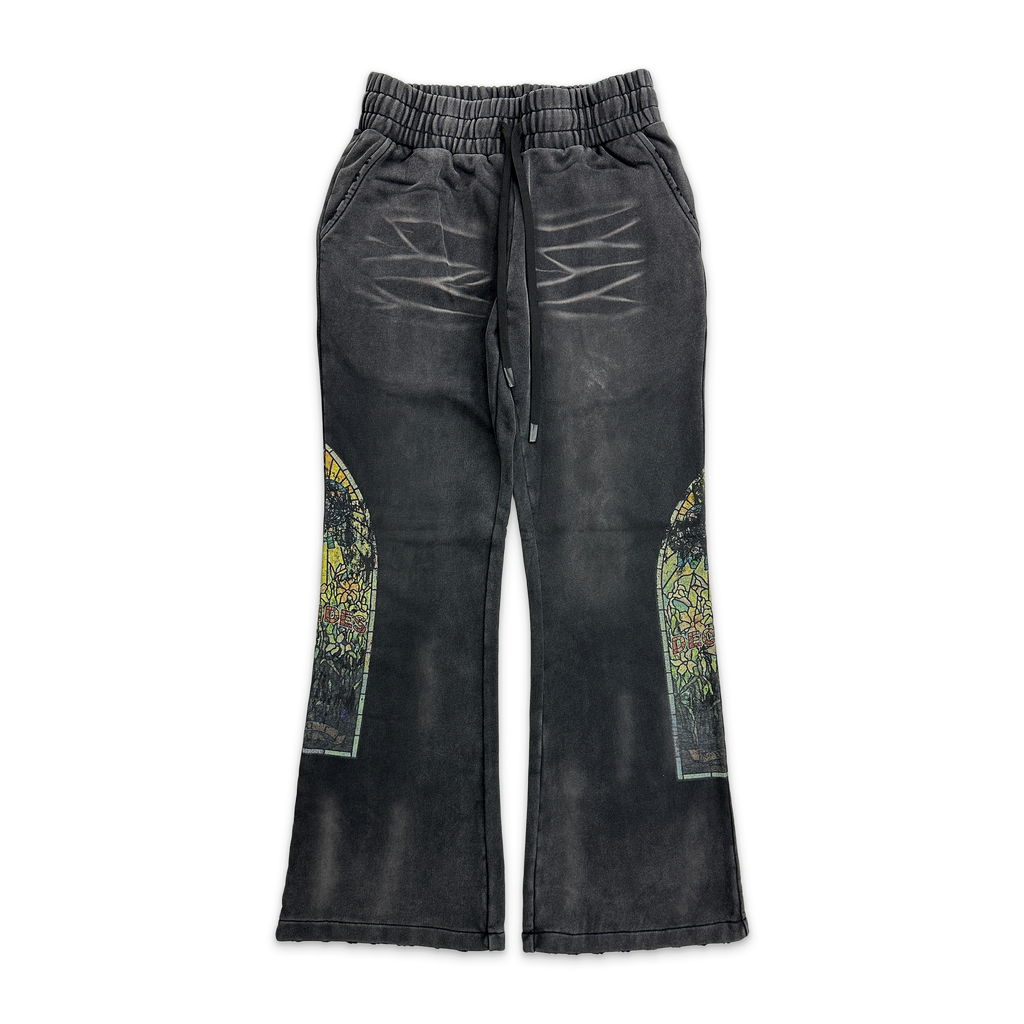 Faded Sweatpants "Coal"