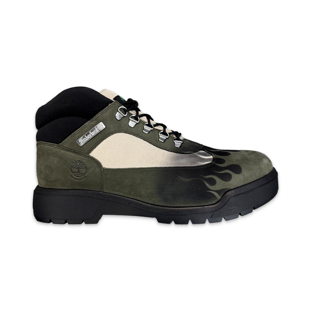 Timberland Field Boot "Green Black Flames"