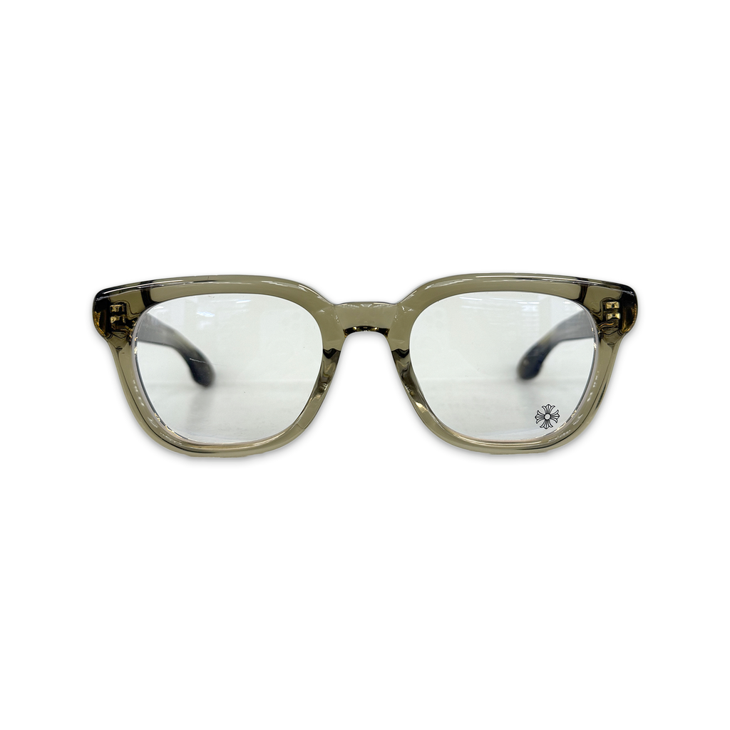 Well Hell Yeah Glasses "Translucent Yellow Silver"