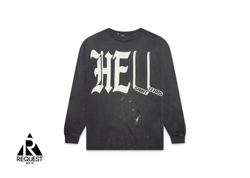 x Denim Tears Hell L/S Tee "Black"