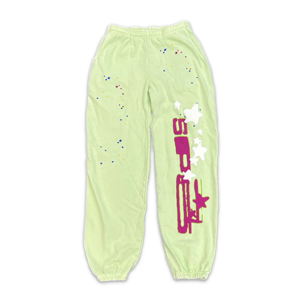 Punk Sweatpants “Green Purple"
