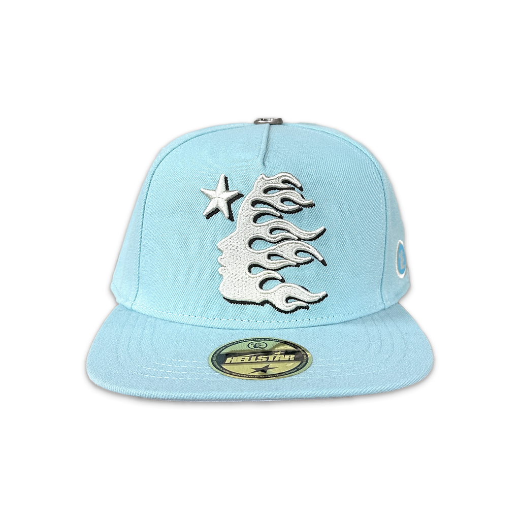 Logo Fitted "Baby Blue"