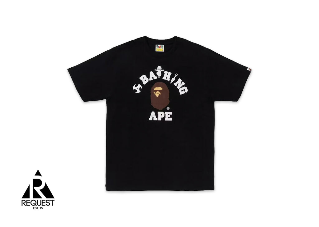 BAPE Ninja College Tee "Black"