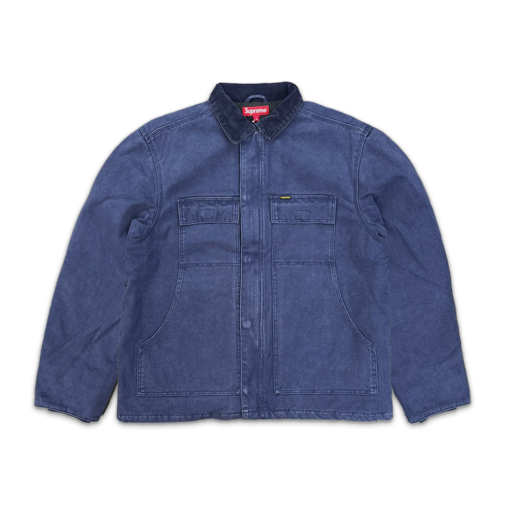 Old English Canvas Work Jacket "Navy"