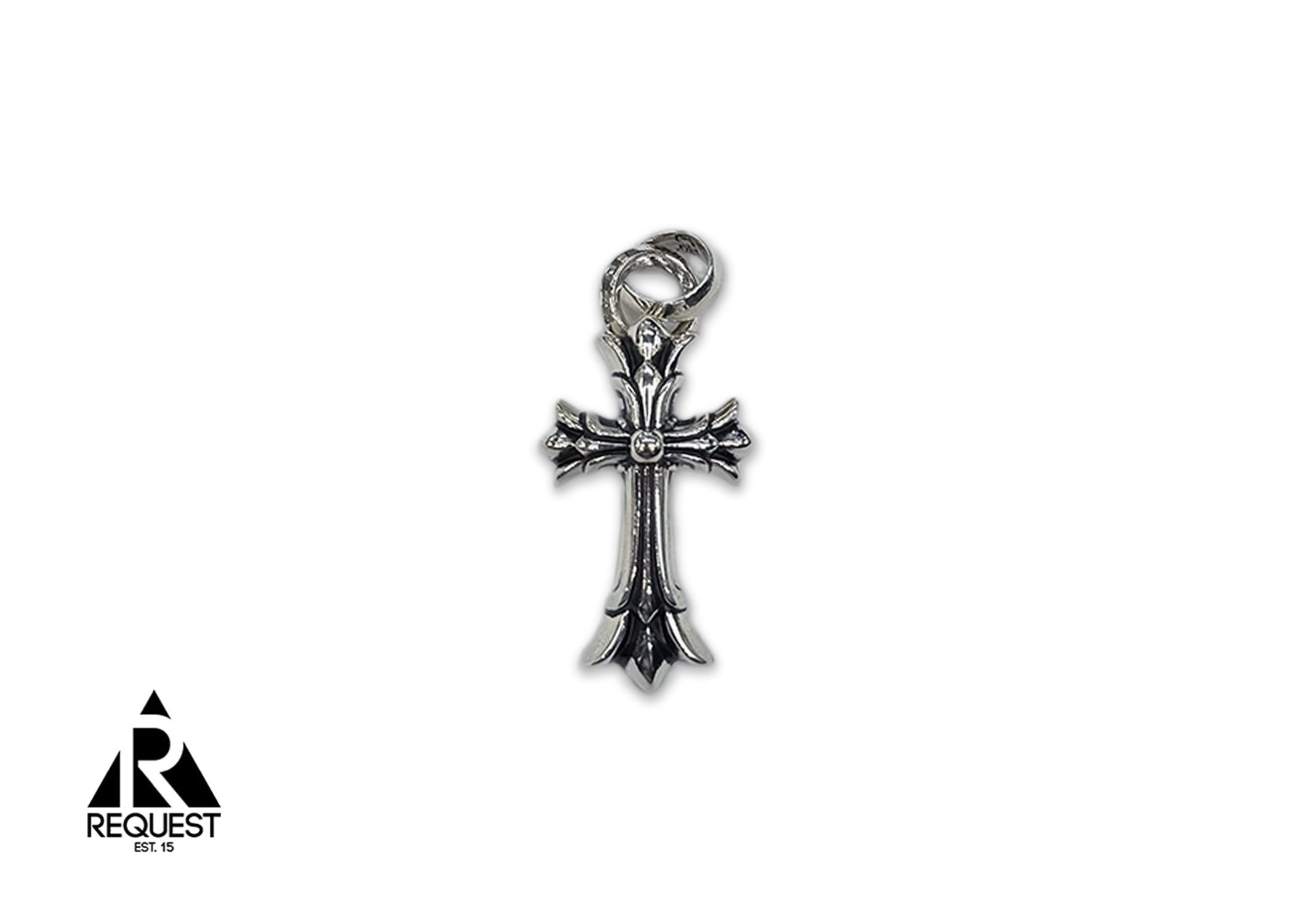 Chrome hearts double cross pendant store