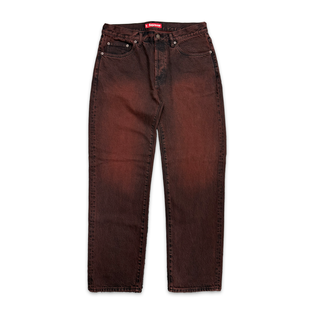 Regular Jean "Overdyed Red"