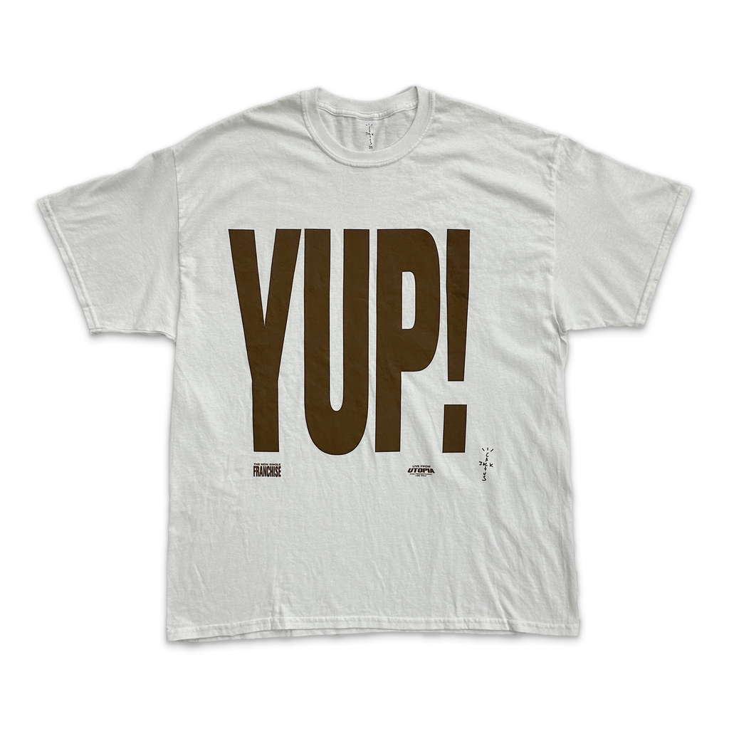 Travis Scott Franchise Promo YUP! Tee "White"