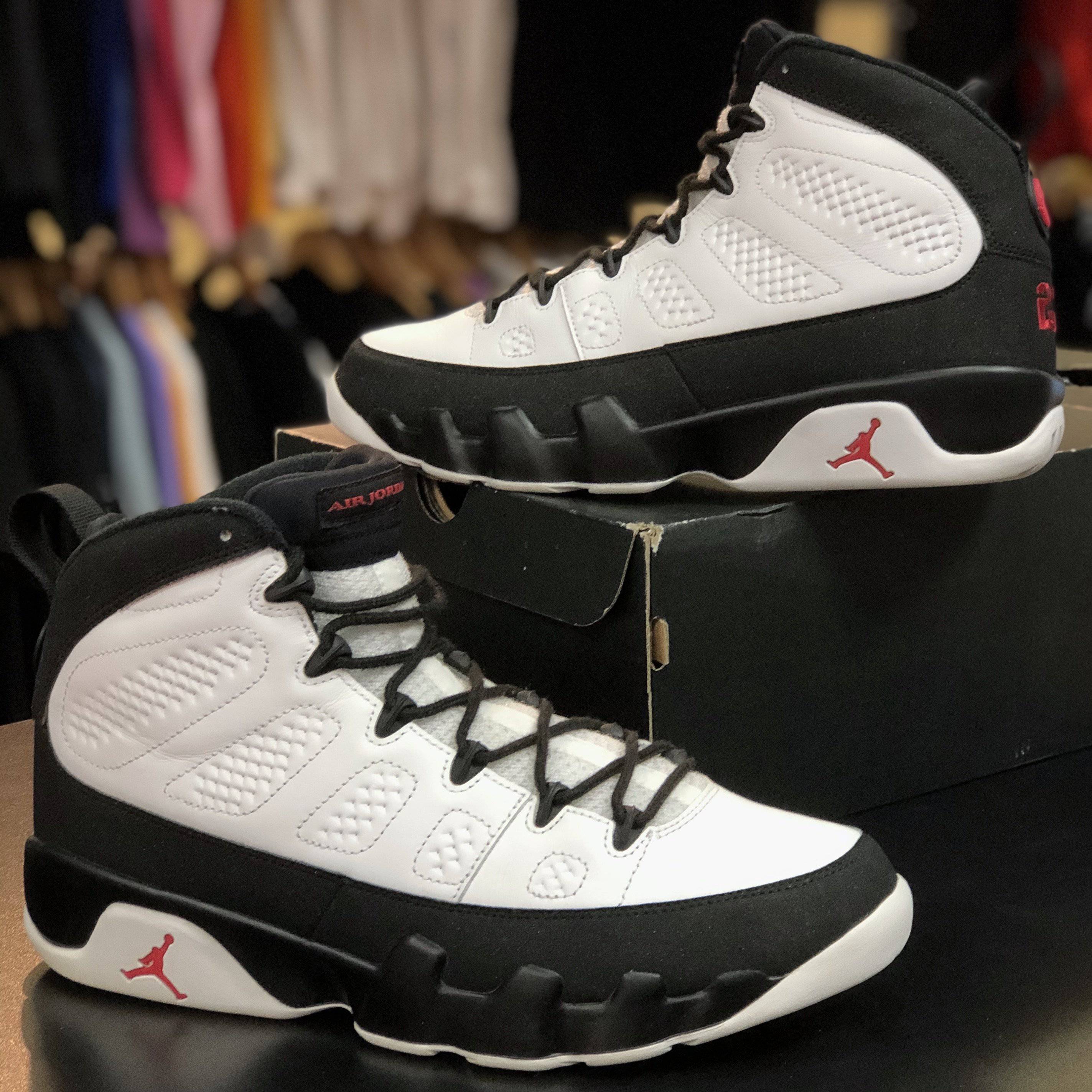 Jordans 9 Retro Black And Red